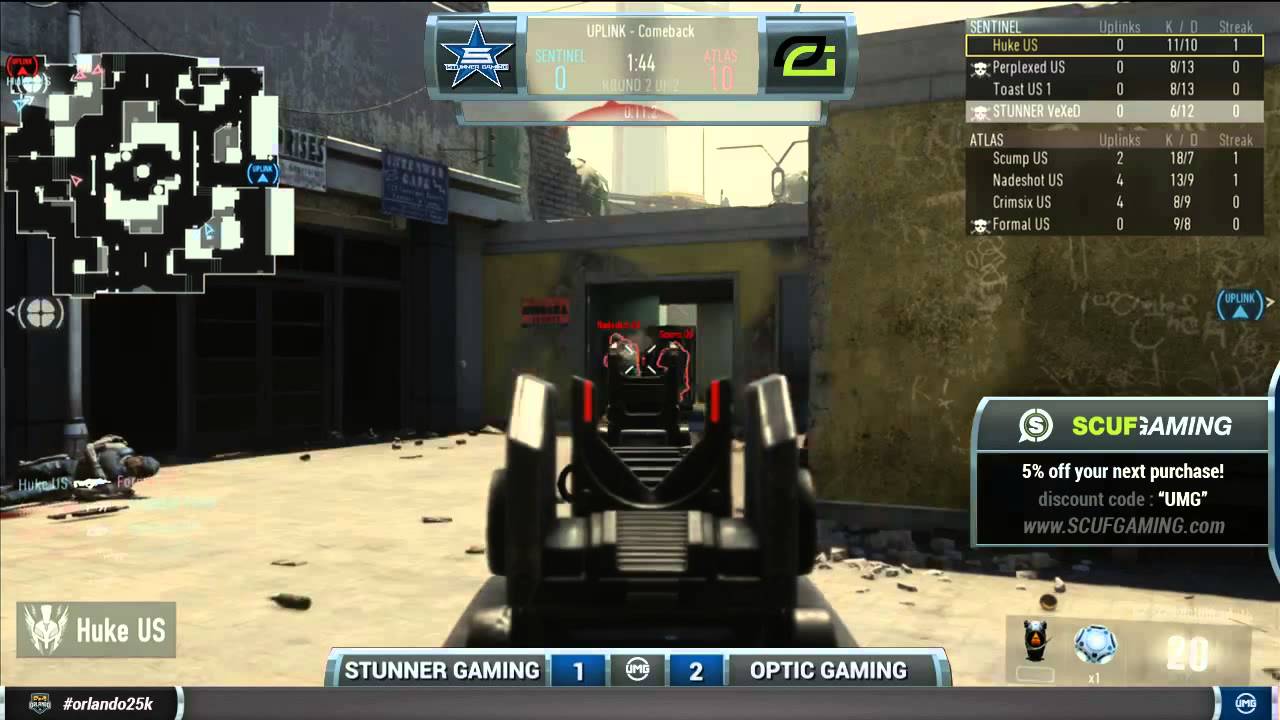 UMG Orlando 25k - Grand Finals Game 4 - Optic Gaming vs. Stunner - YouTube