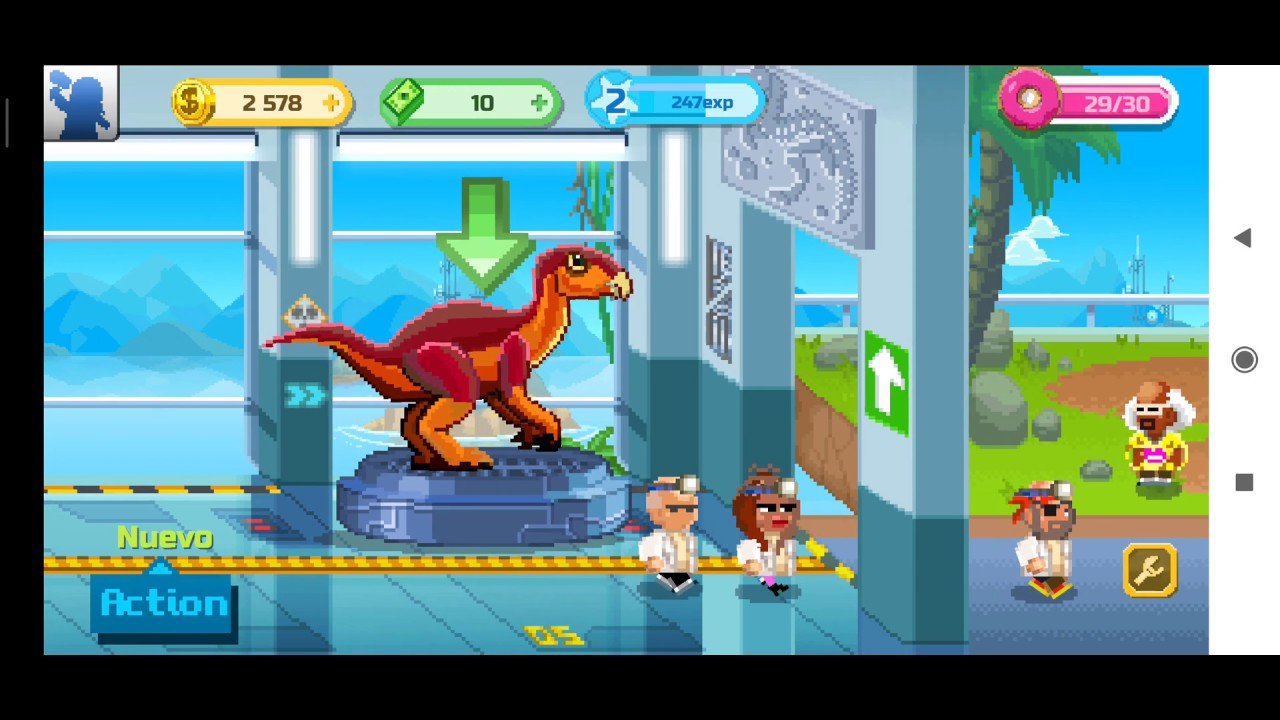 Dino Factory nivel1 jugando con Acher - YouTube