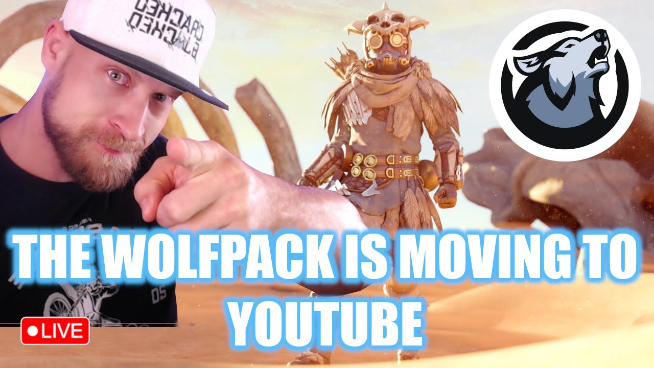 🔴LIVE - DAY 1 - The Pack is Moving to YouTube - Viss Apex Legends ...