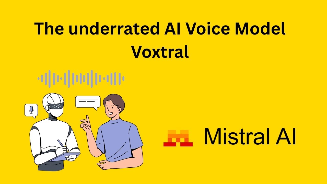 Voxtral: The Most Underrated AI Voice Model of 2025 by Mistral AI - YouTube