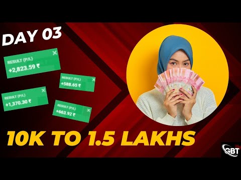 DAY 3 || 10K TO 1.5 LAKHS || QUOTEX LIVE TRADING - YouTube