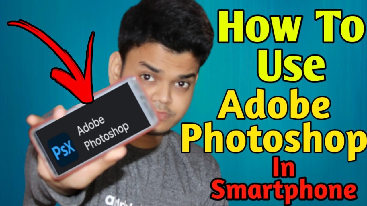 How to Use Photoshop in Mobile in Hindi 2020||Photoshop Android Editing ...
