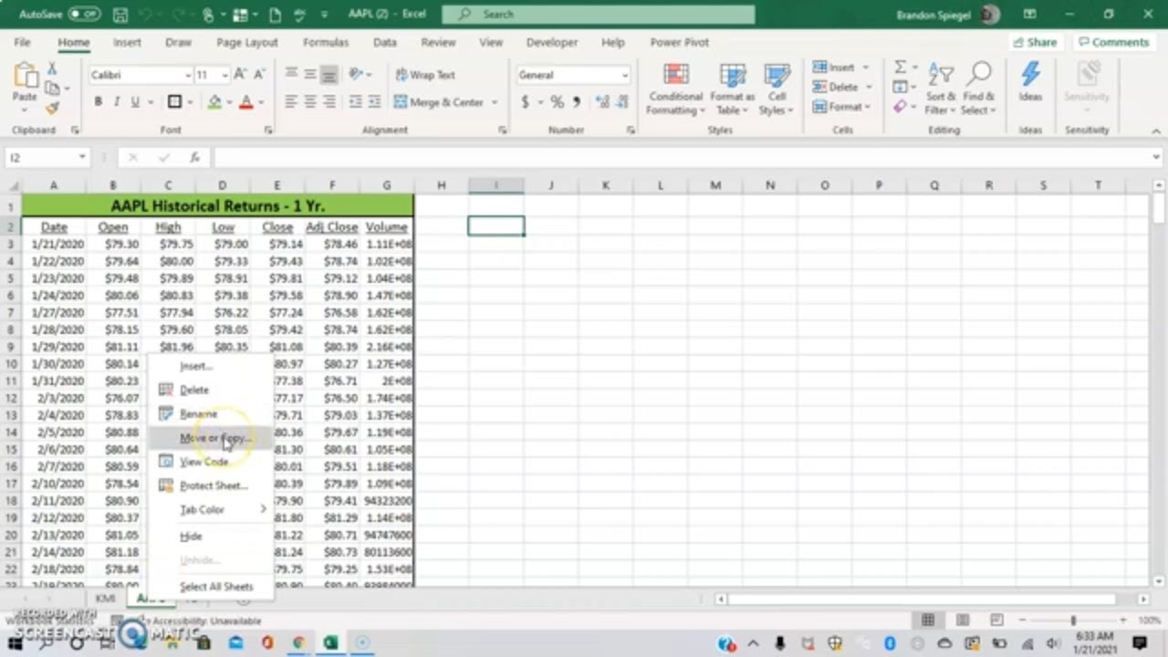 How To Make A Worksheet Into Its Own Workbook. Copy a Worksheet. # ...