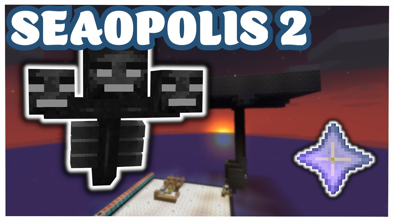 Minecraft Seaopolis 2 | THE WITHER #9 - YouTube