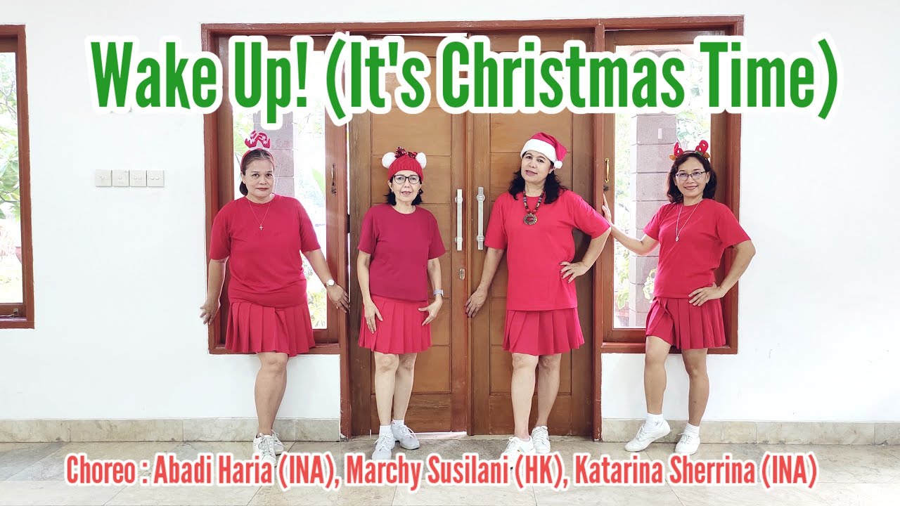 Wake Up! (It's Christmas Time) - Line Dance💞 - YouTube