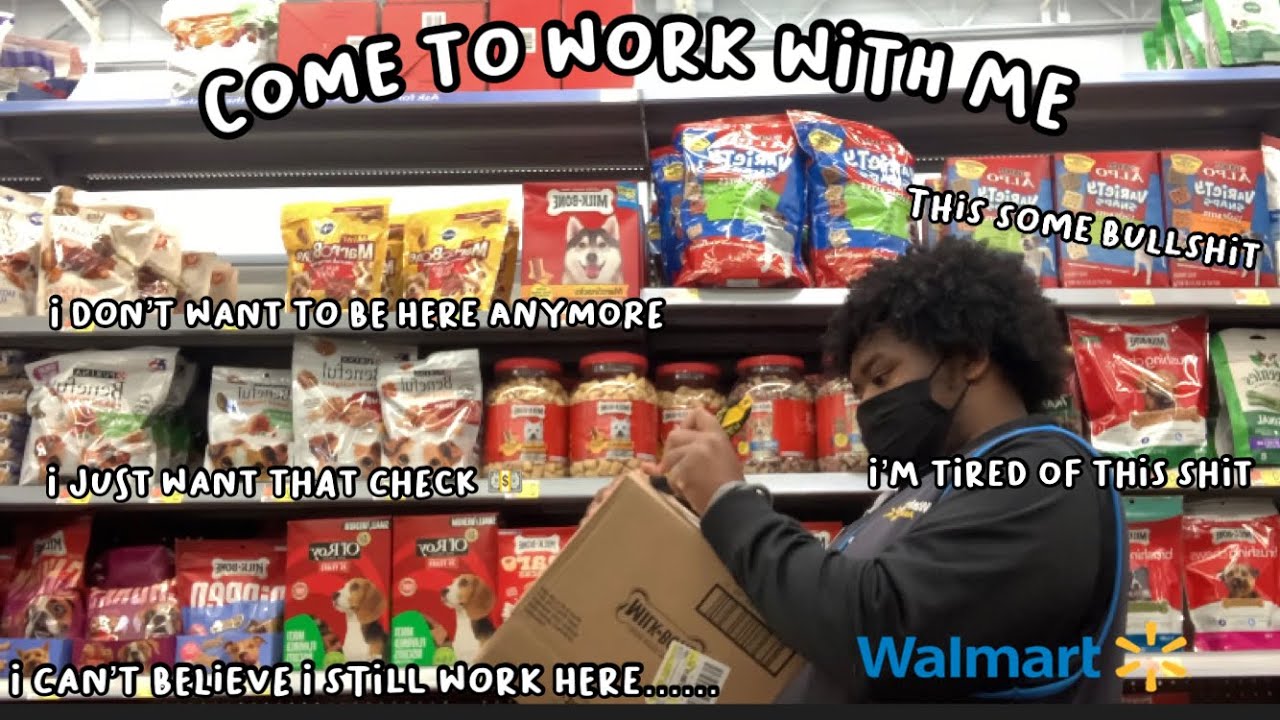 COME TO WORK WITH ME: Walmart 10 Hour Shift - YouTube