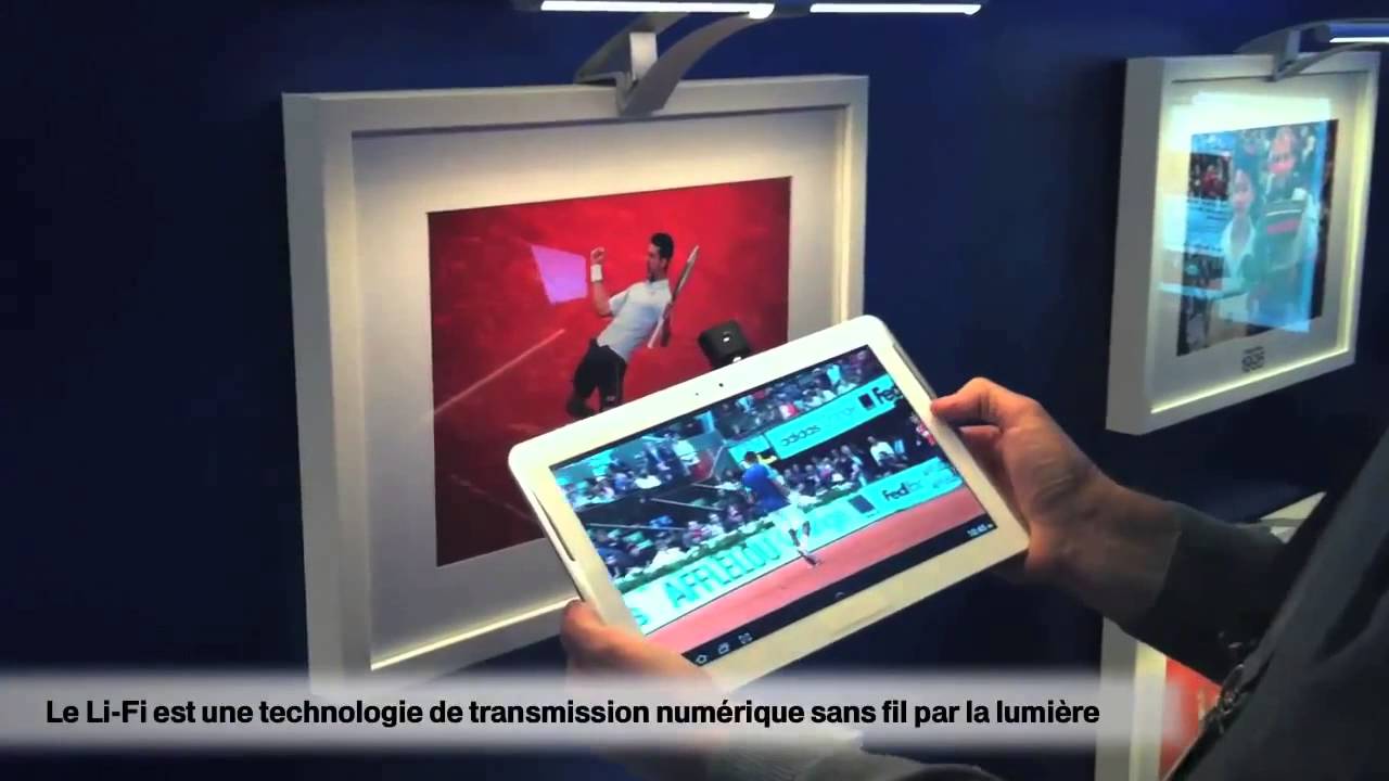LiFi application - YouTube