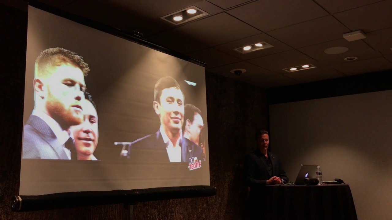 NAB Los Angeles - Keynote: David Tetreault: Golden Boy Promotions - YouTube