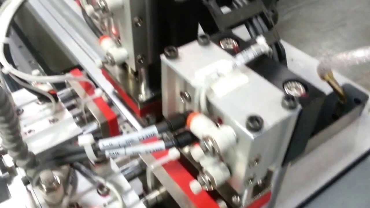 Automatic extrusion cutter with auto loader - YouTube