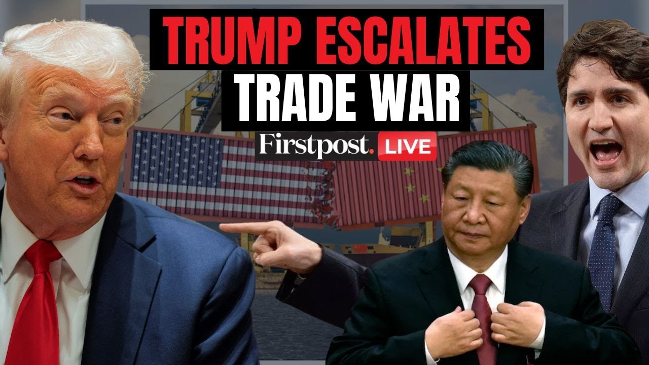 Trump Tariff LIVE: Trump Imposes Tariffs on Canada, China | Trudeau ...
