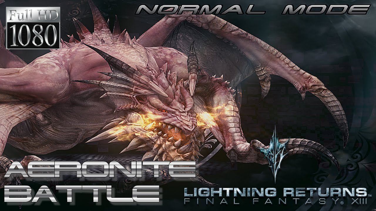 Lightning Returns: Final Fantasy XIII - Aeronite [1080p 60fps] - YouTube