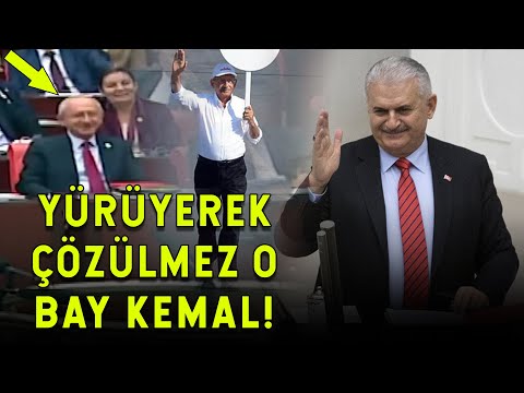 Binali Yıldırım Kemal İle Fena Alay Etti! YÜRÜYEREK ÖLÇÜLMEZ O