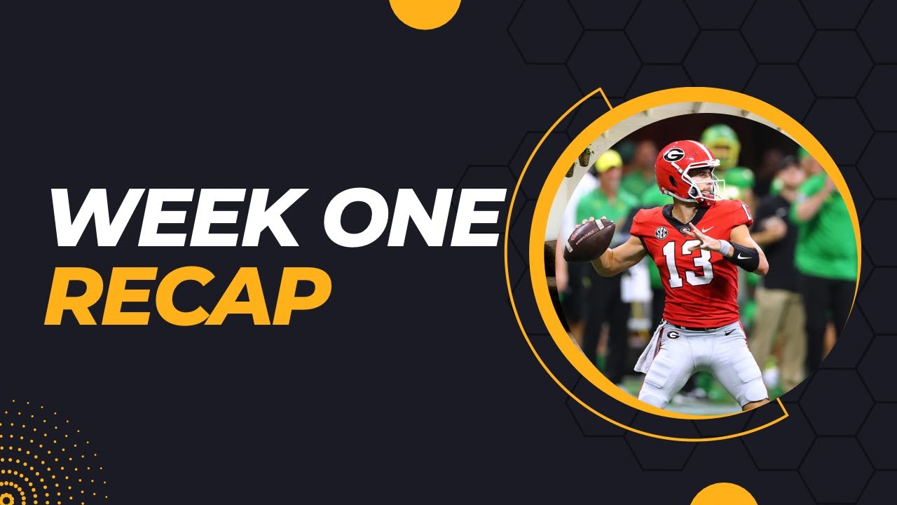 UGA Repeat Tour, Marcus Freeman Debut, RIP To The PAC-12 And More.. - YouTube