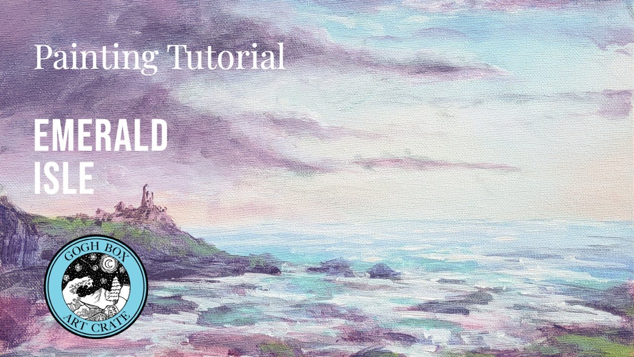 Painting Tutorial How to Paint: Emerald Isle - YouTube