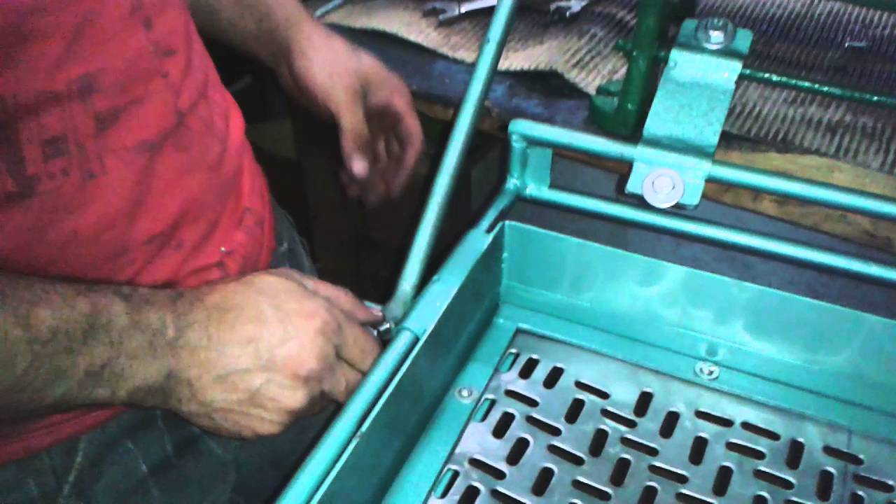 Instalación de Zaranda de Vaivén - YouTube