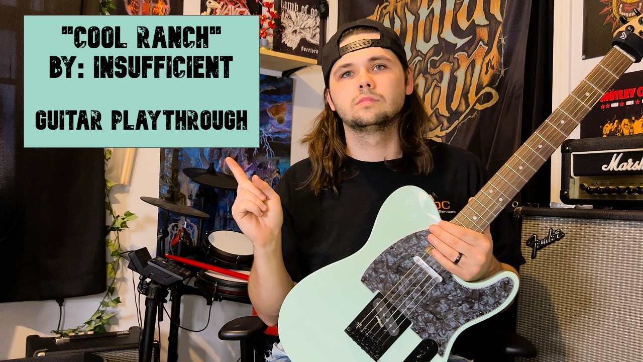 "COOL RANCH" Pop Punk Guitar Playthrough - YouTube