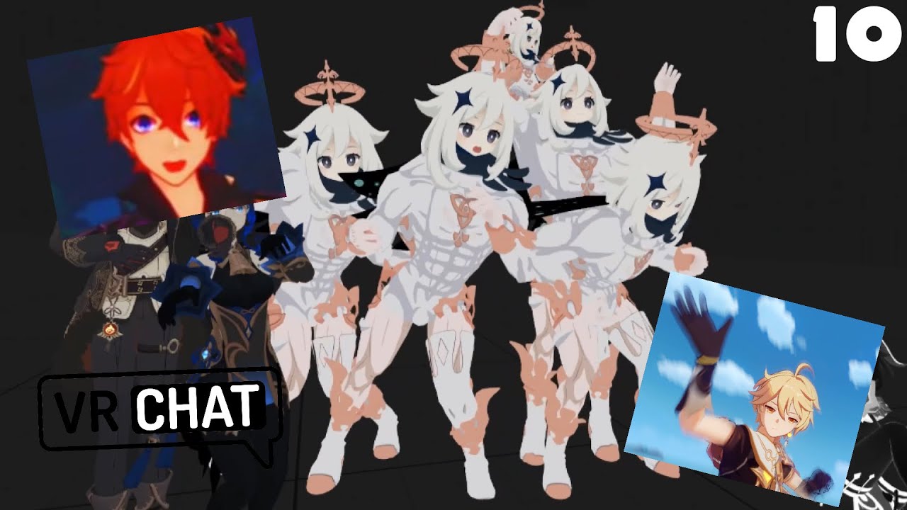 VRC Genshin chaos and buff paimon - YouTube