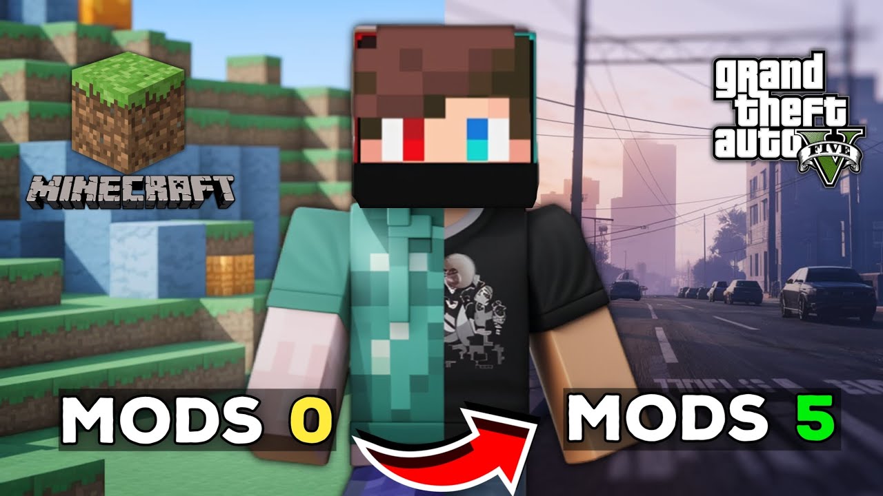 I Created GTA 5 in Minecraft | Game With Me - YouTube