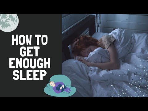 Tips to getting enough sleeps - YouTube