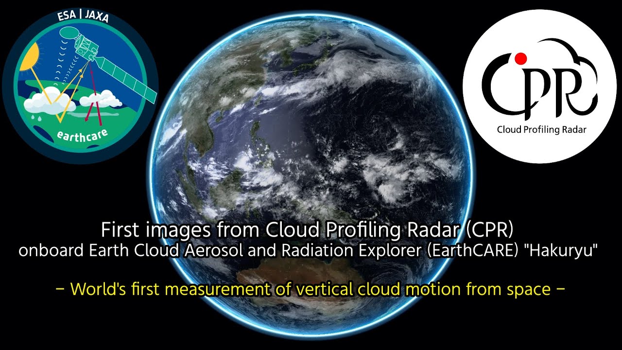 First images from Cloud Profiling Radar (CPR) onboard the EarthCARE ...
