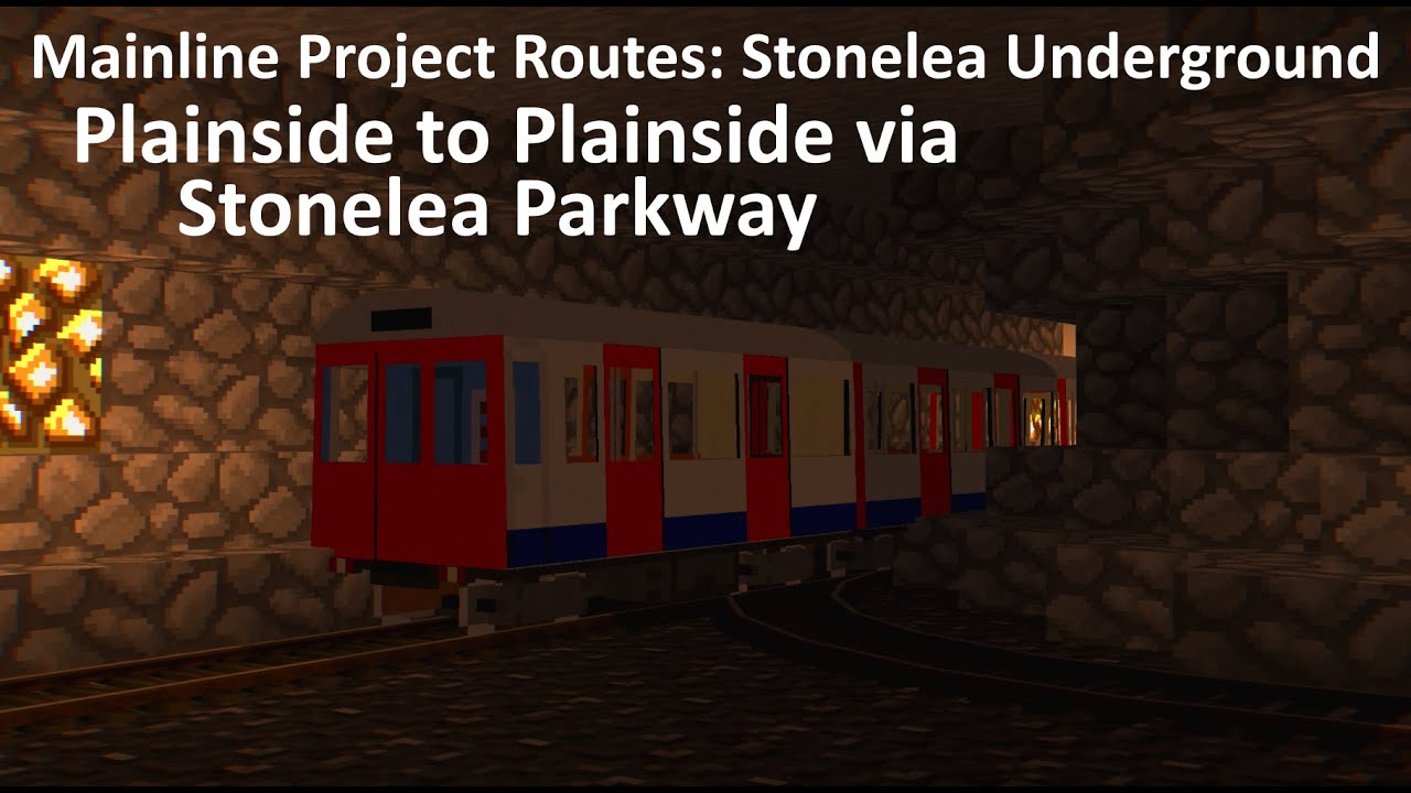 Traincraft: Mainline Project Routes: Stonelea Underground - YouTube