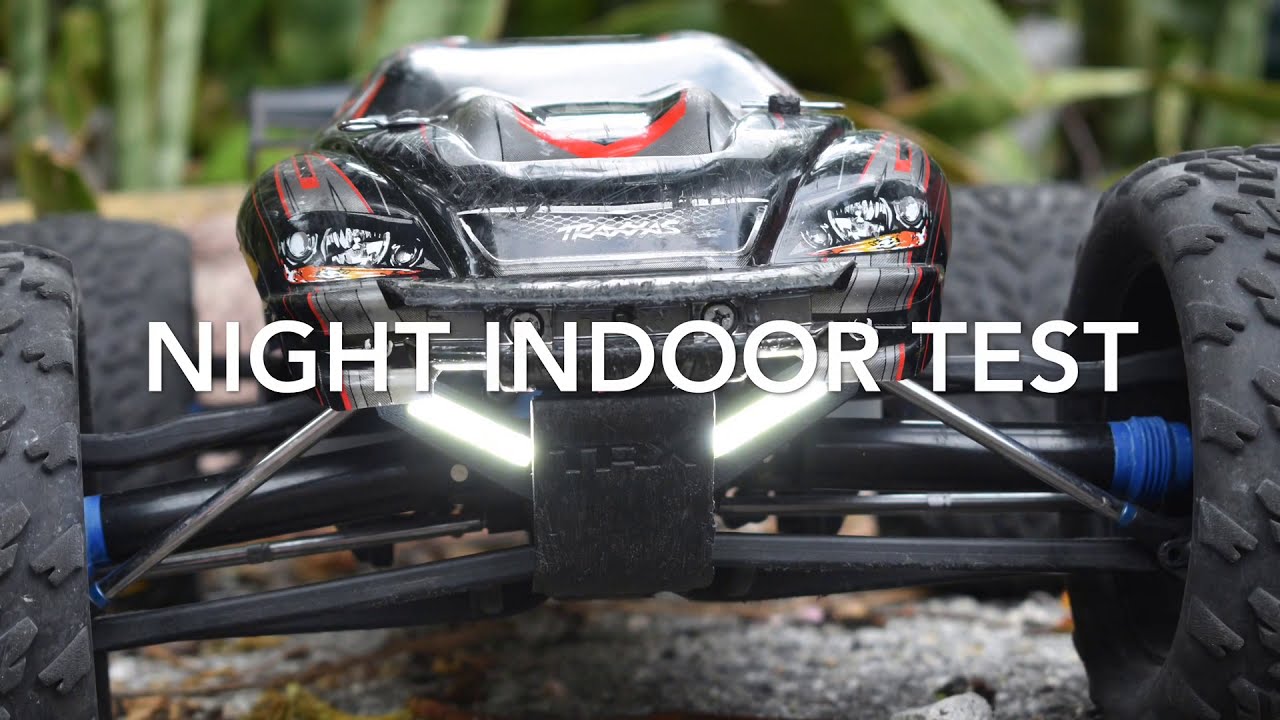 E-Revo all versions high output led lights front and rear indoor test ...