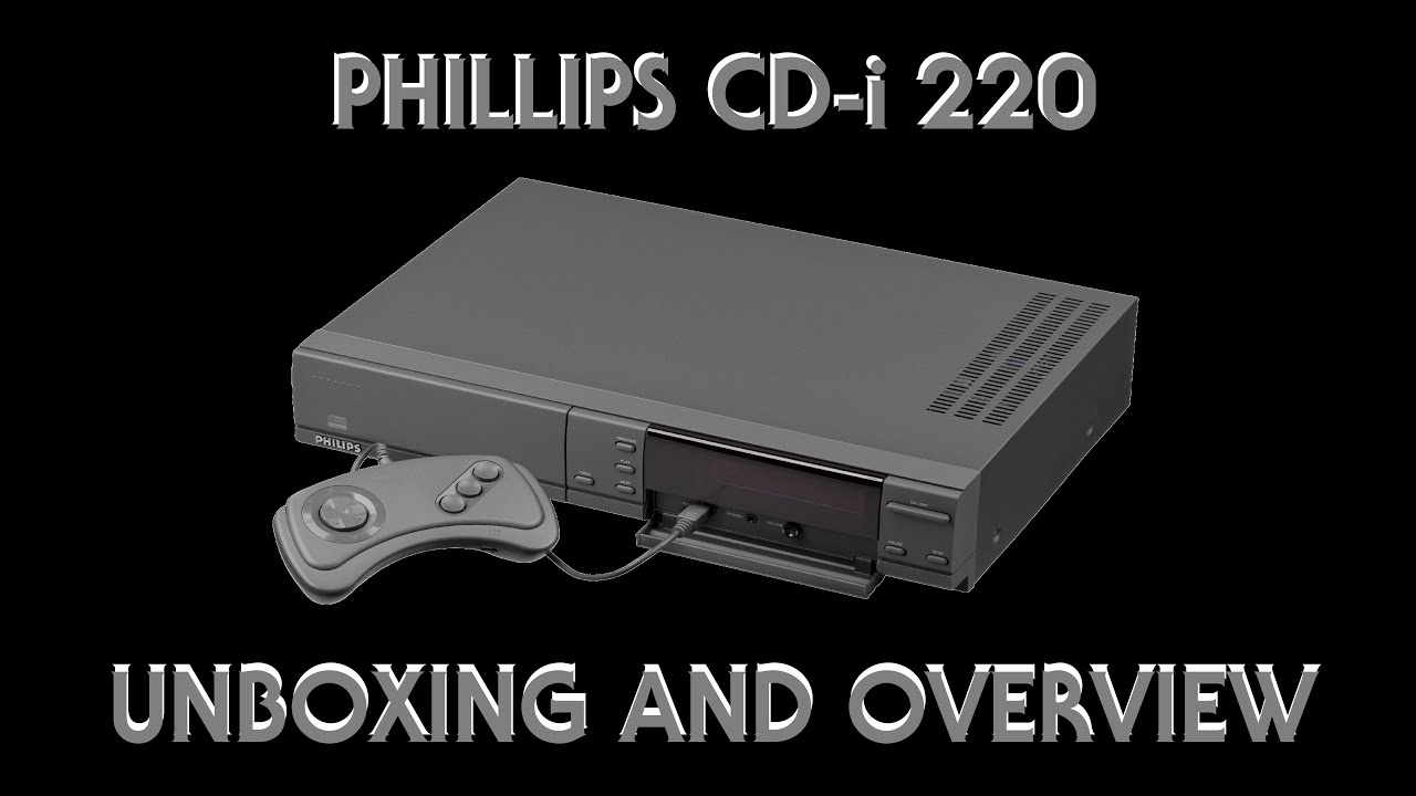 Phillips CD-i 220 Unboxing and Overview - YouTube