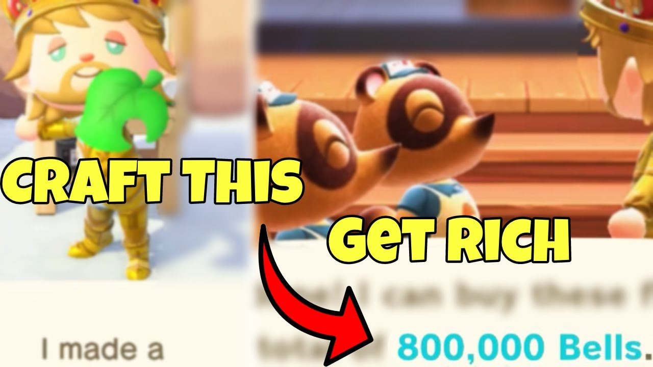 CRAFT THIS ITEM to PRINT BIG BELLS in Animal Crossing New Horizons ...