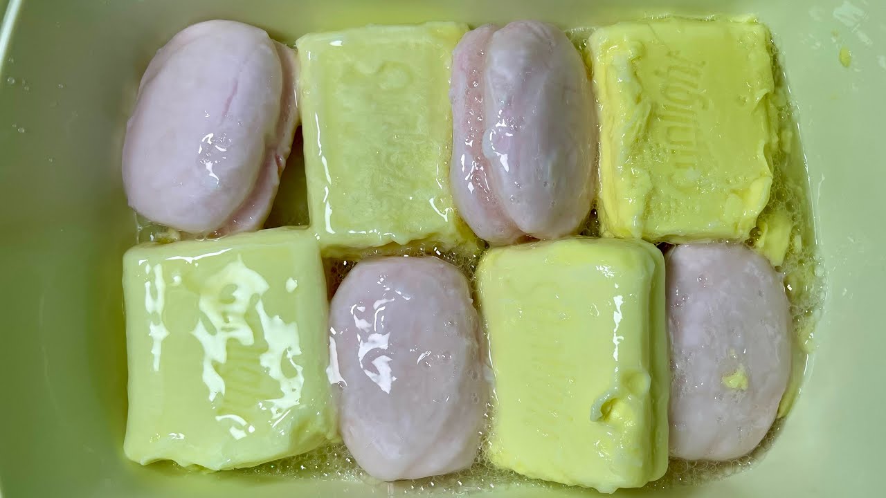 SOAKED SOAP / MUSHY SOAP / ASMR SOAP / LUX BAR SOAP / SUNLIGHT BAR SOAP ...