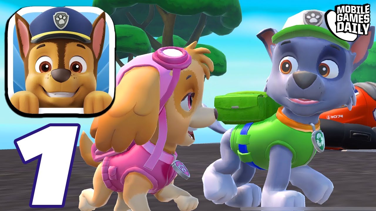 PAW PATROL ACADEMY Gameplay Walkthrough Part 1 (iOS, Android) - YouTube