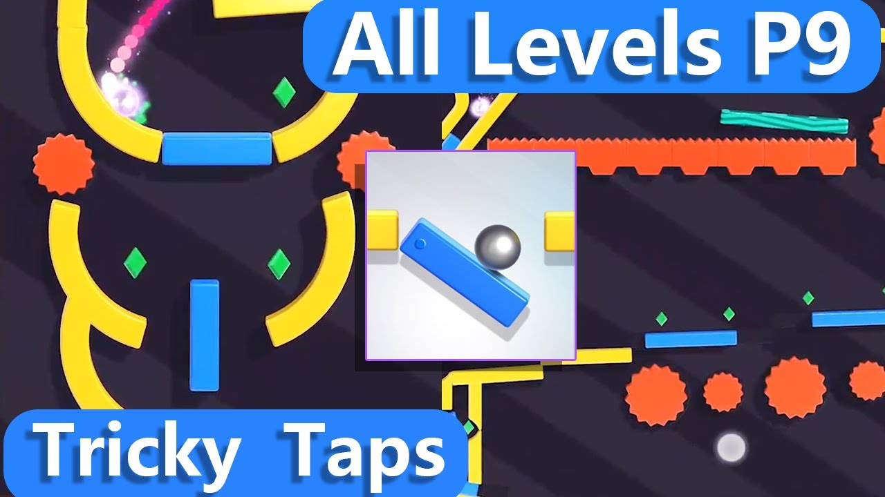 Tricky Taps Walkthrough 3 stars Part 9 level 161-180 - YouTube