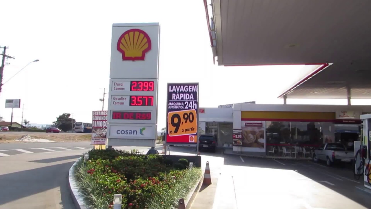 Totem SPIDER - Postos Shell - YouTube