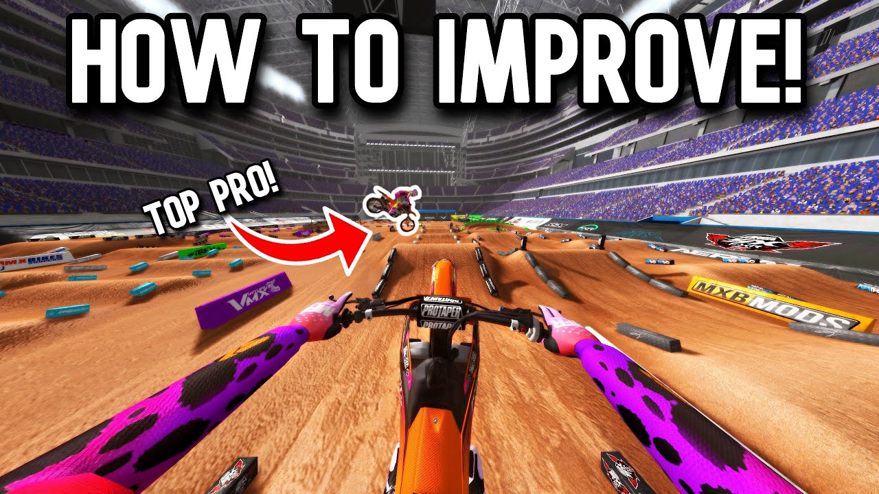 TIPS FOR GETTING BETTER AT SUPERCROSS IN MX BIKES! - YouTube