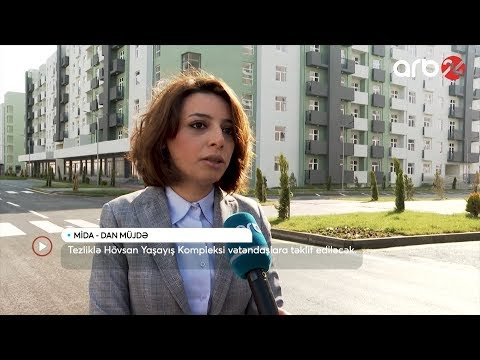 Tezliklə Hövsan Yaşayış Kompleksi vətəndaşlara təklif ediləcək (20.02.2020) - ARB 24 (Xəbərlər)