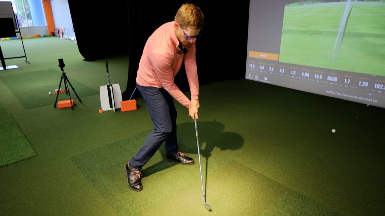 Want crispy iron shots? Lean that shaft with Jim Simminger, PGA! - YouTube
