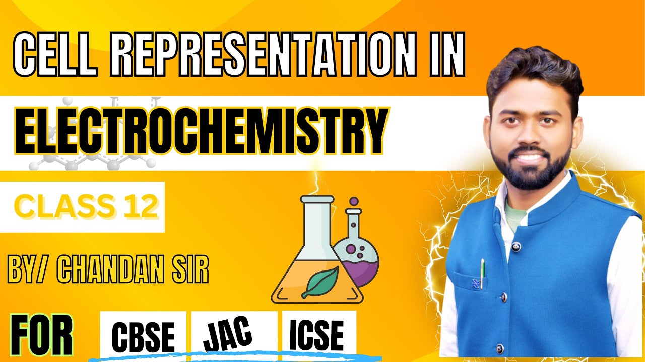 Cell Representation in Electrochemistry | Electrochemistry Part 2 | For ...