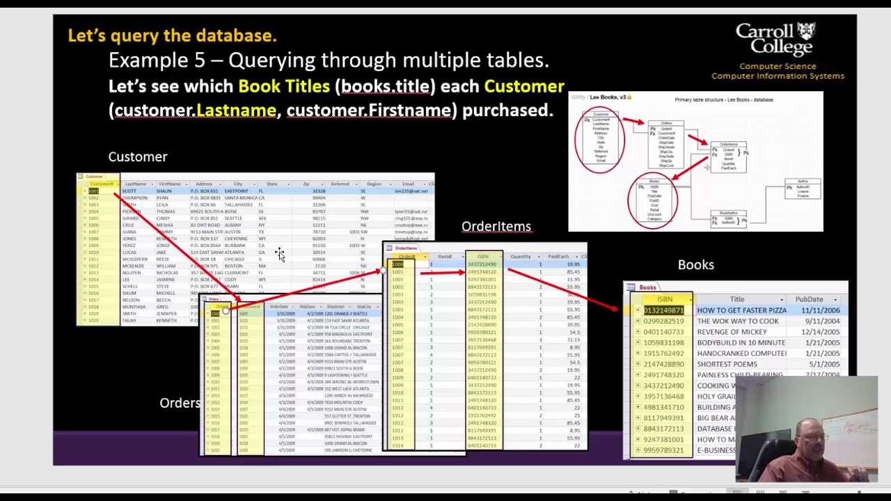 Using A Database Part 2 Youtube