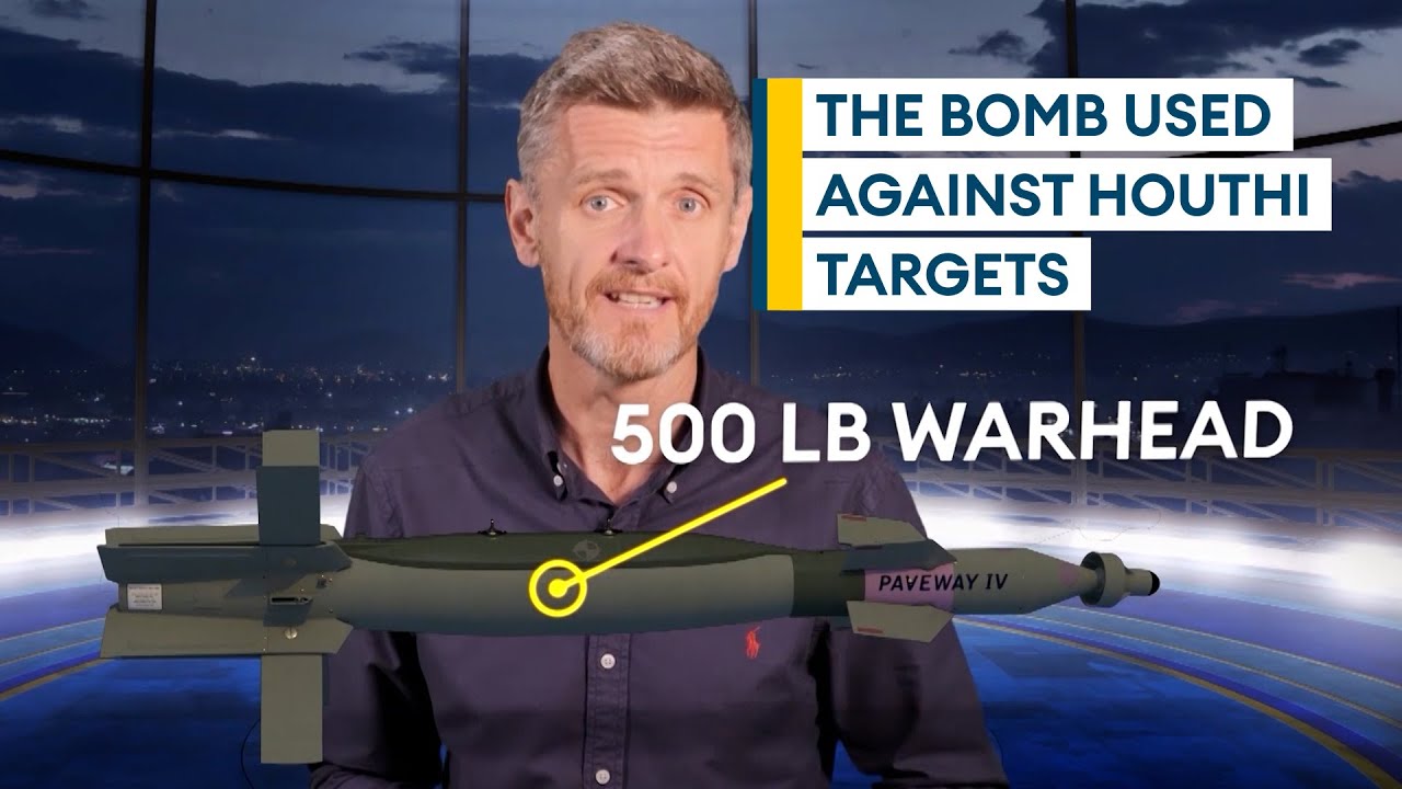 The Paveway IV bomb RAF Typhoons used to strike Houthi targets - YouTube