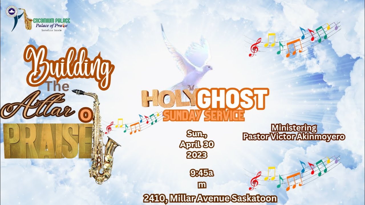 HOLY GHOST SUNDAY SERVICE 30TH APRIL 2023 - YouTube