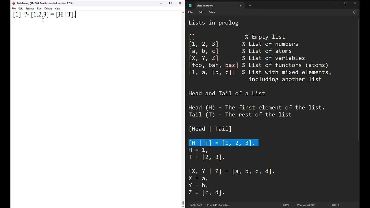 10 Lists in Prolog - YouTube