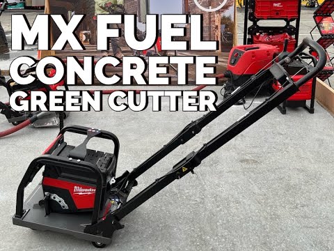 Milwaukee MX Concrete Cutter - YouTube