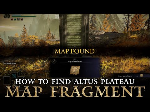 How to find the Altus Plateau Map Fragment in Elden Ring - YouTube