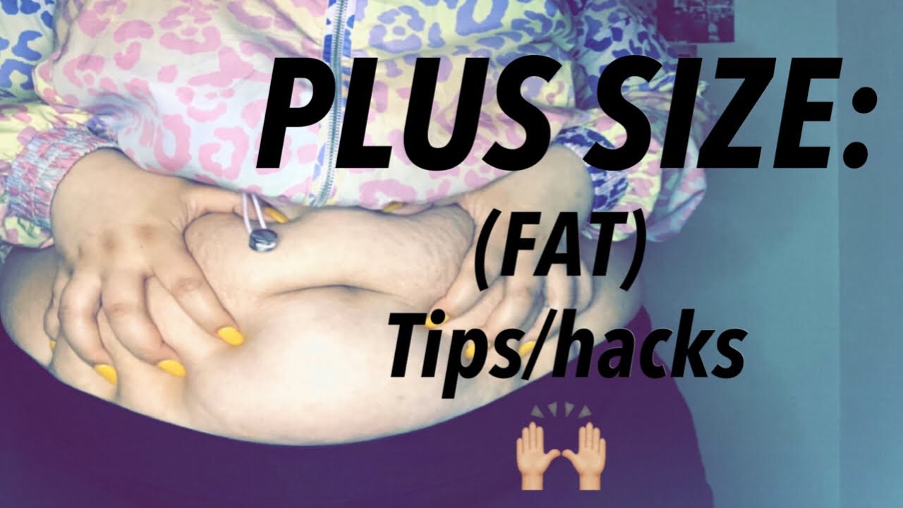 Plus size talk + tips - YouTube