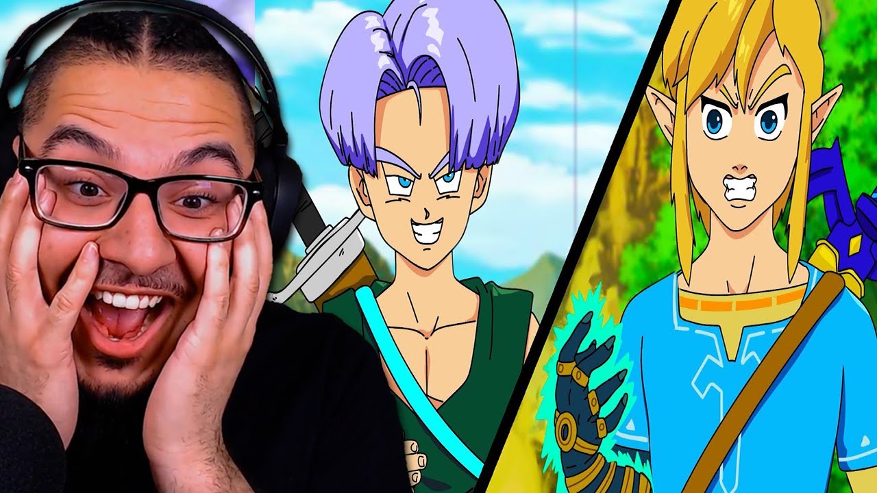 SSj9K - Trunks vs Link RAP BATTLE! | REACTION - YouTube