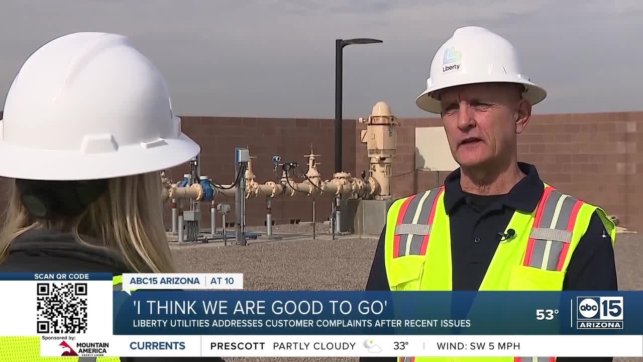 Liberty Utilities addresses West Valley water pressure issues - YouTube