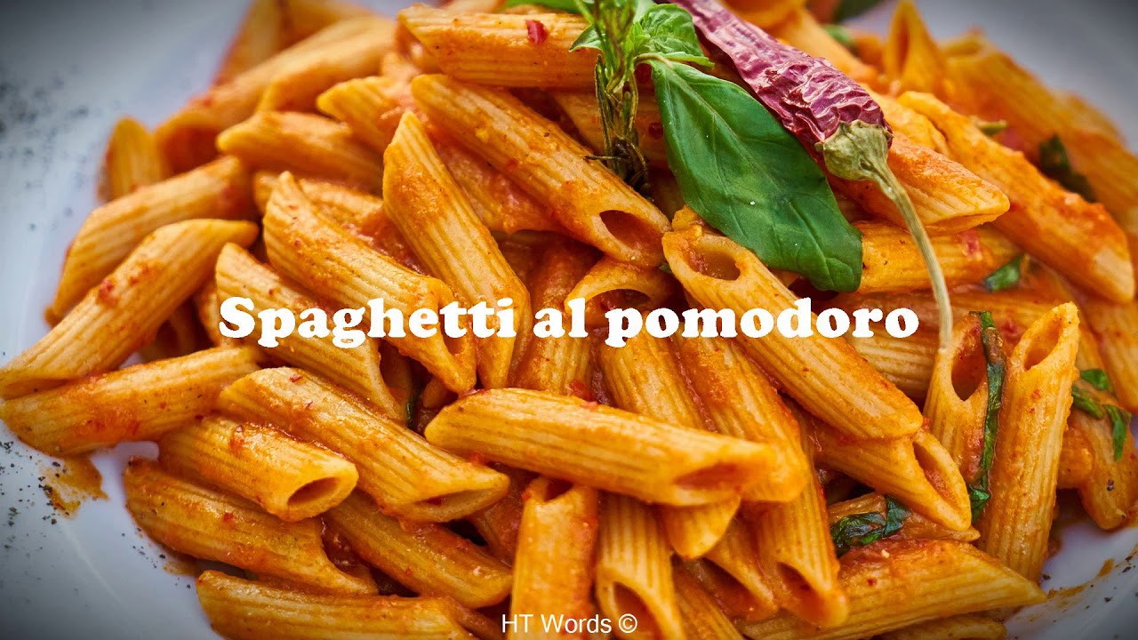 How to Pronounce Spaghetti al pomodoro - YouTube
