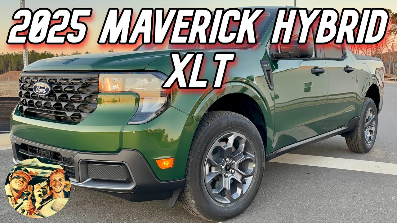 2025 FORD MAVERICK XLT HYBRID - 42MPG, ERUPTION GREEN, TECH PACKED ...