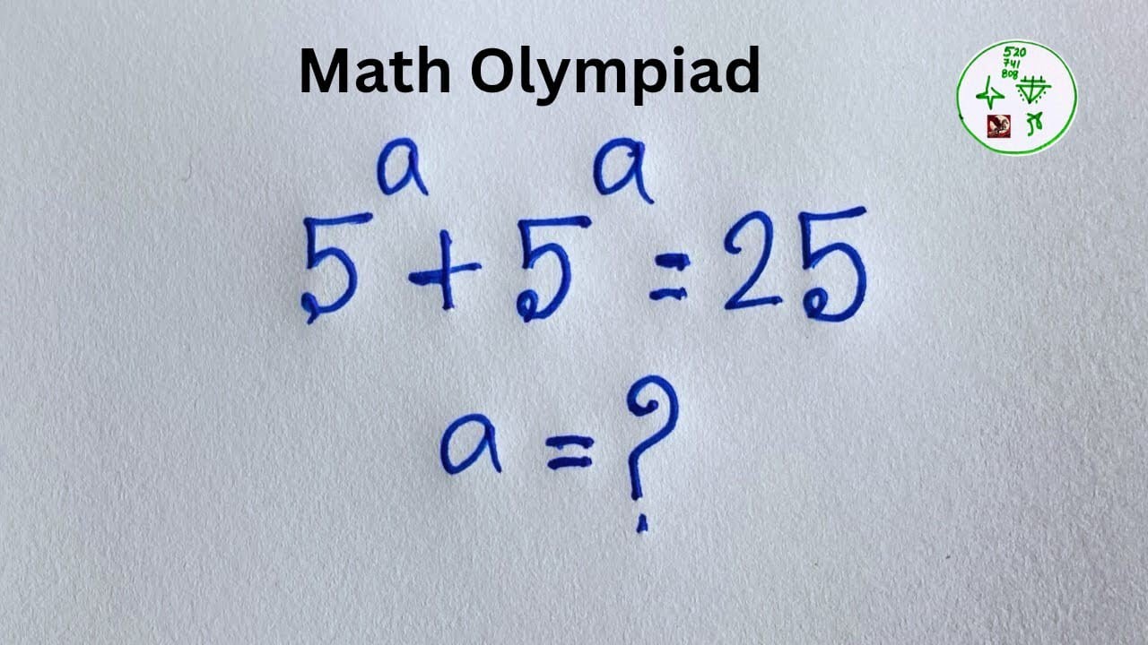 A tricky Exponential Algebra problem || Maths olympiad question | - YouTube