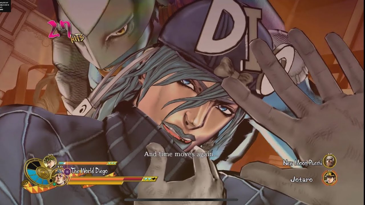My favorite Diego THE WORLD combo jjba eoh - YouTube