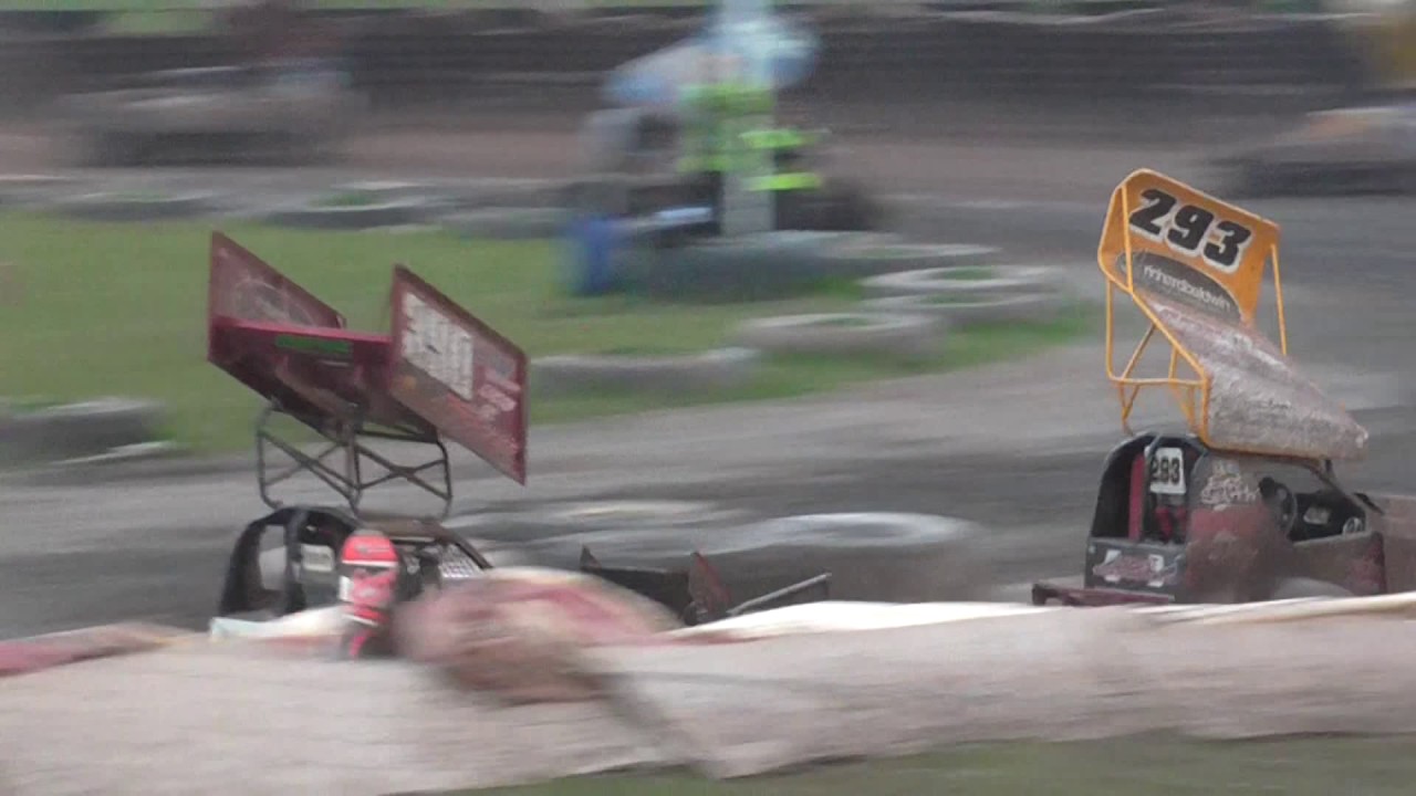 Brisca F1 Stock Car Racing- Stoke Speedway 15.4.2017 Grand Final - YouTube